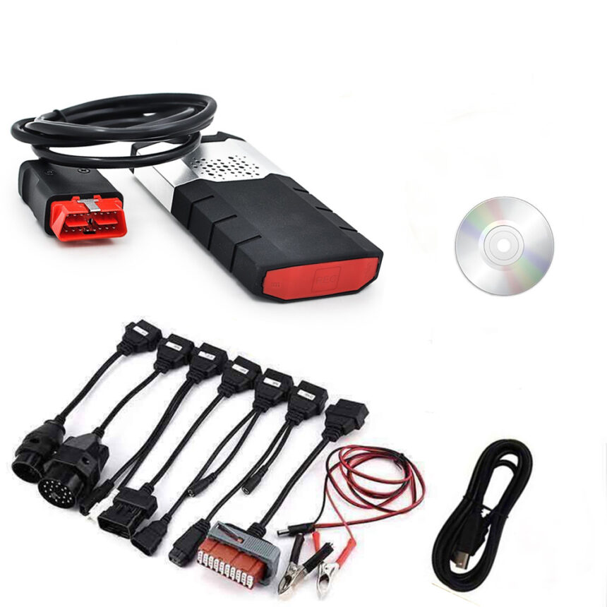 Delphi DS150E VCI Profi Diagnosegerät, OBD2 Auto Diagnosewerkzeug , KFZ ...